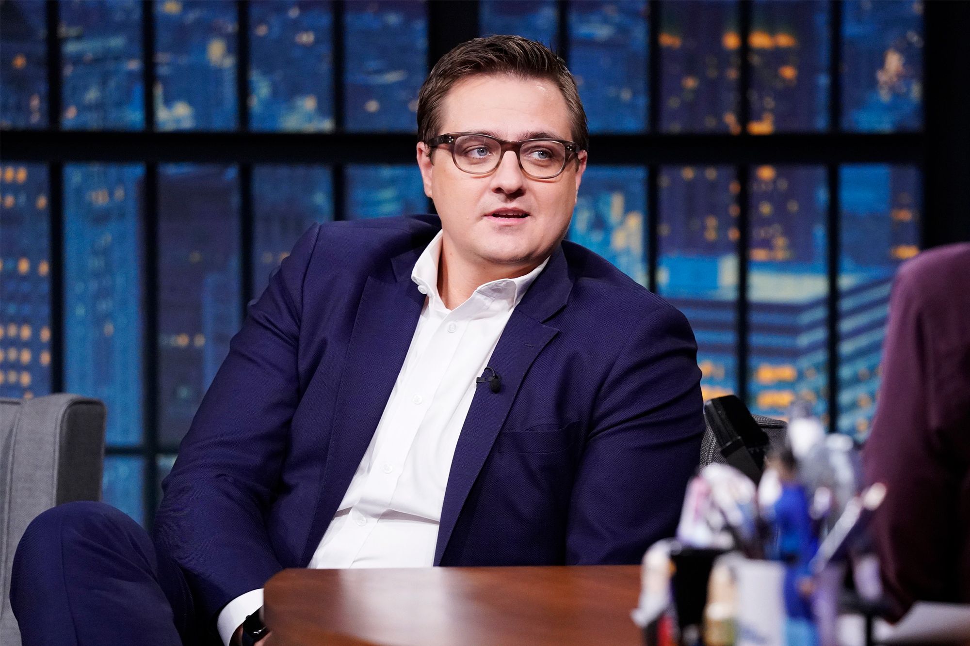 MSNBC host Chris Hayes reflects on his current career after his wife ...