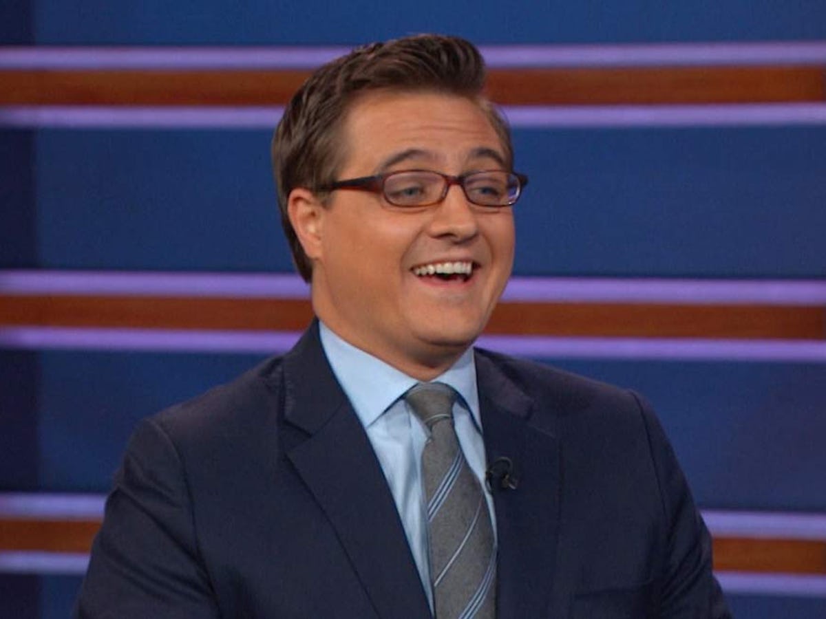 MSNBC host Chris Hayes proudly shares the impressive achievements of ...