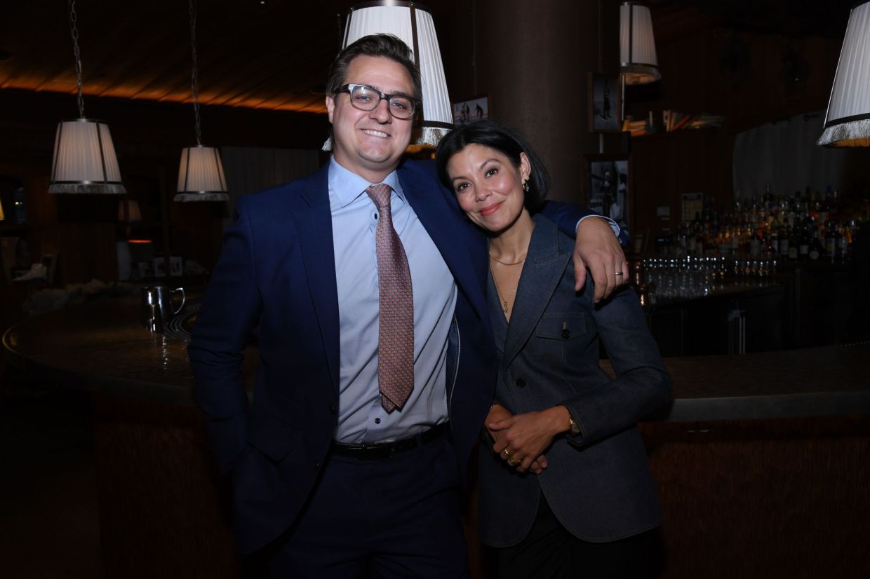 Alex Wagner gave a subtle nod to her deep bond with Chris Hayes: “We ...