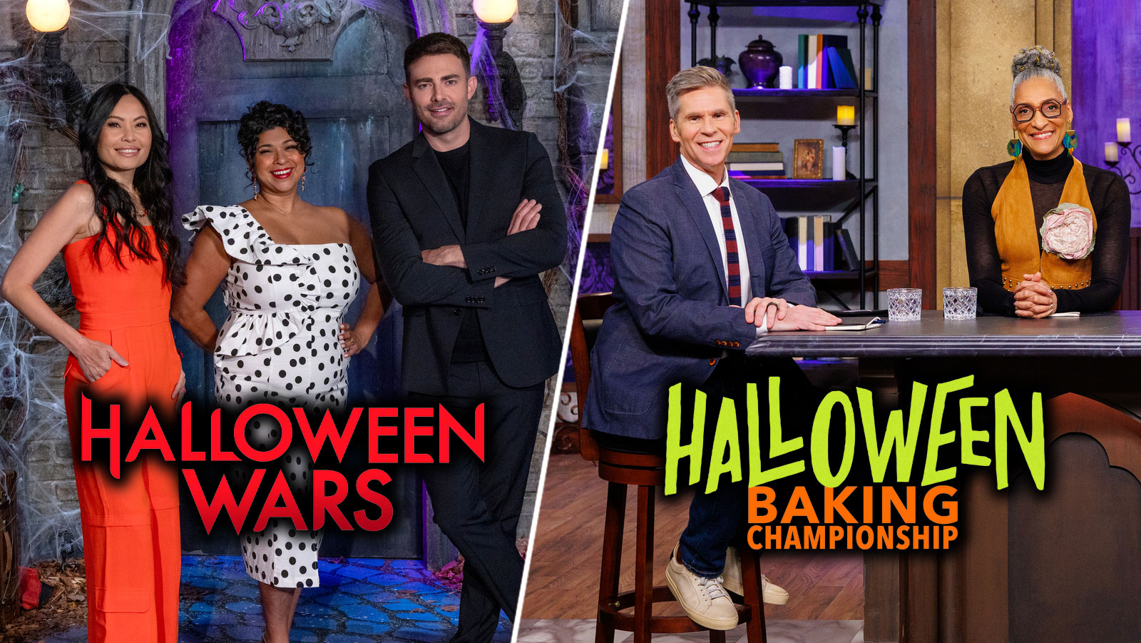 The list of judges for Halloween Baking Championship and Halloween Wars ...