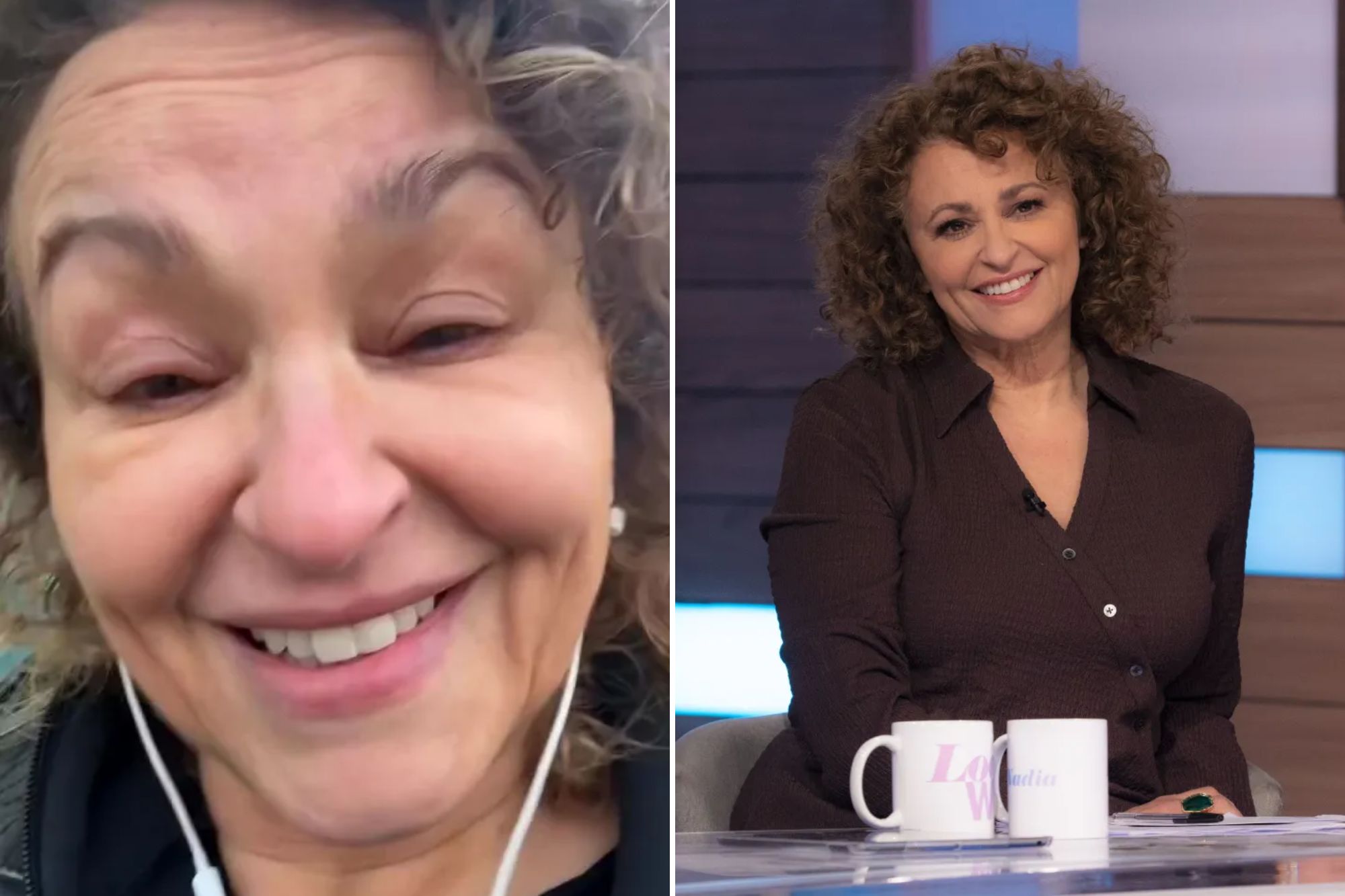 Nadia Sawalha heartbreakingly revealed that she is facing the risk of ...