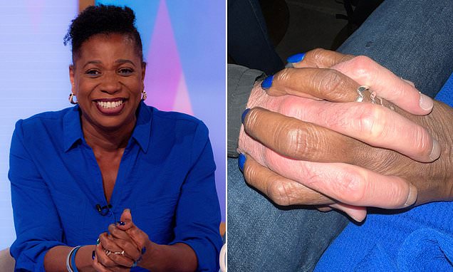 Brenda Edwards from *Loose Women* has finally revealed the identity of ...