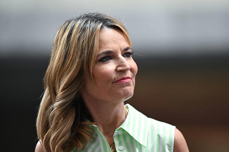 Savannah Guthrie broke down in tears and walked off during a live ...