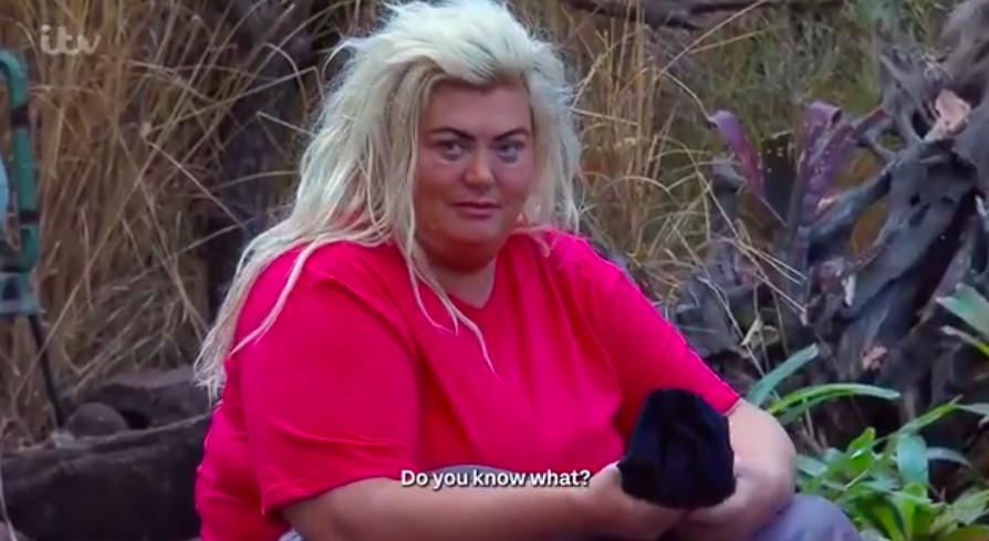 Gemma Collins was seen shaking and repeatedly asking David Haye to stay ...
